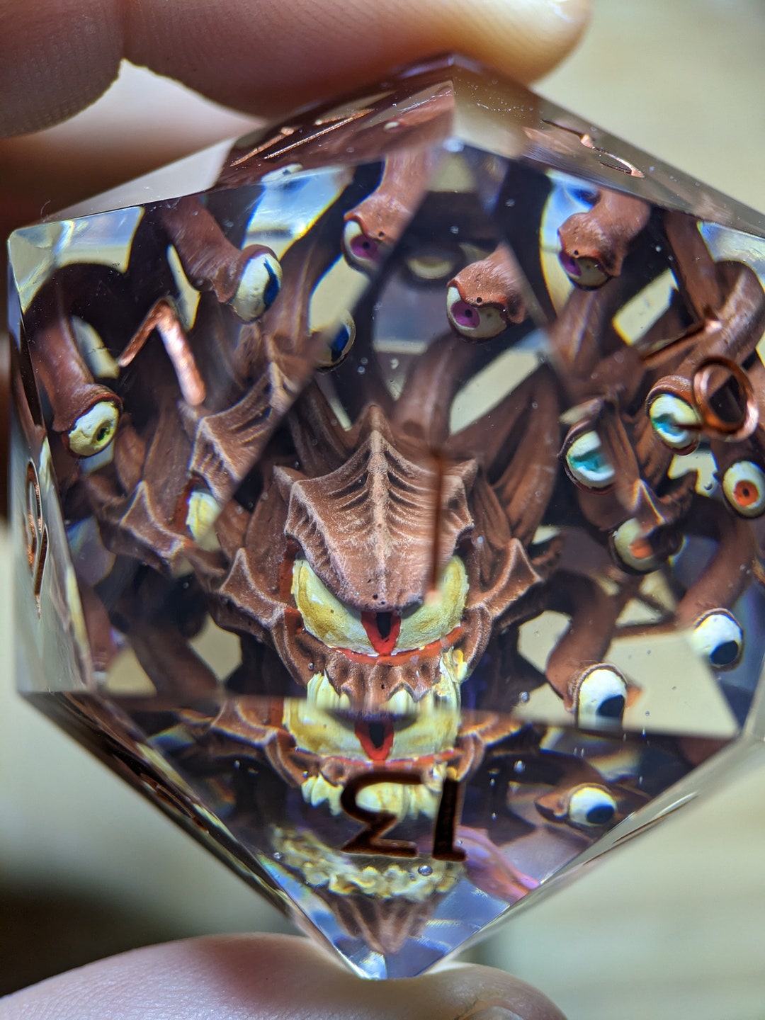 Eye of the Beholder D20, 55mm - Etsy