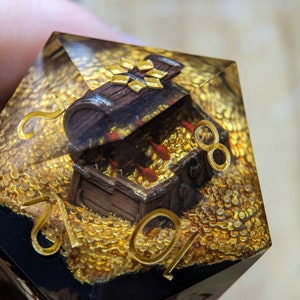 Treasure Mimic D20, 55mm - Etsy