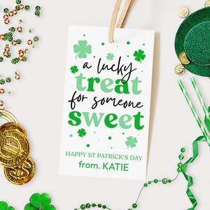 Printable Saint Patrick's Day Tag, St. Patricks Day Tag, Saint Patricks ...