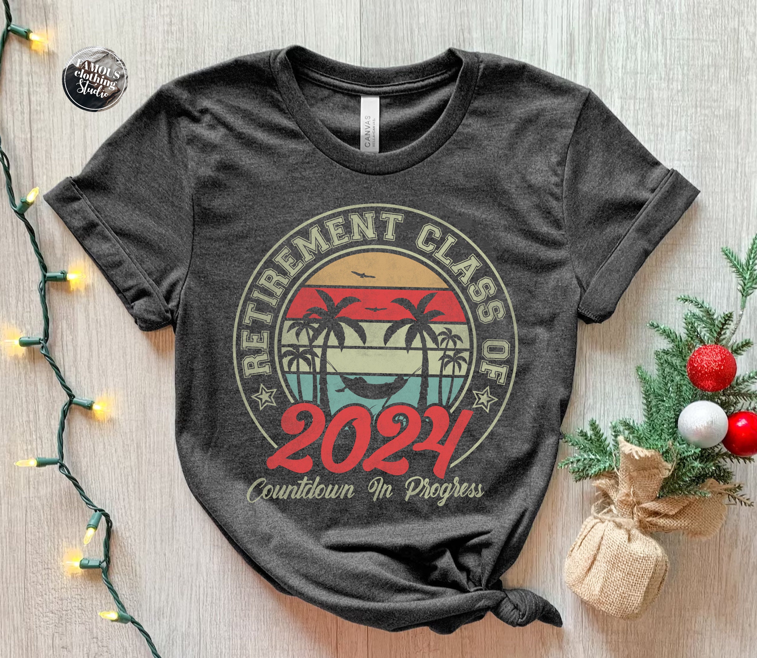 Retirement Class of 2024 Countdown in Progress Shirt, Teacher ...