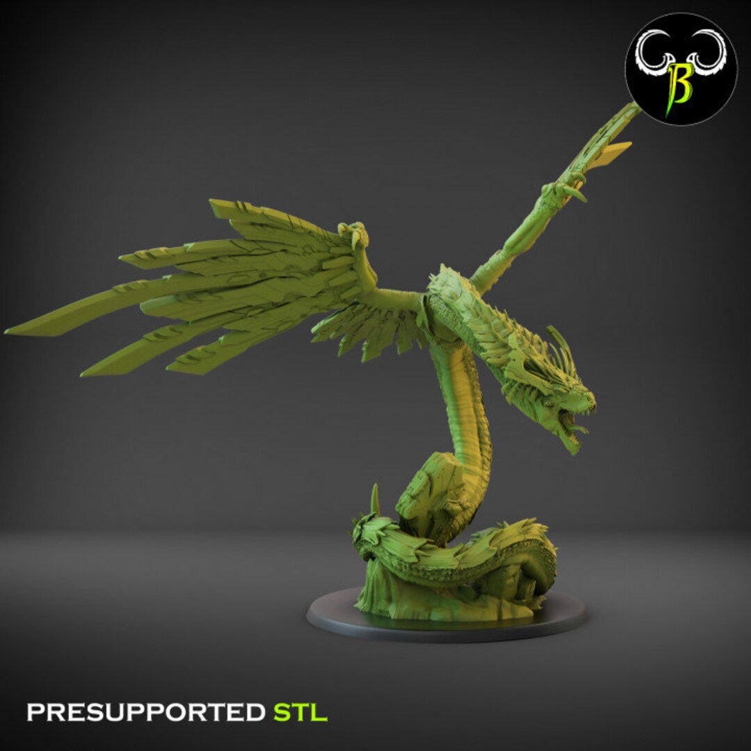 Celestial Predator by Clay Beast Creations Tabletop RPG Miniature ...