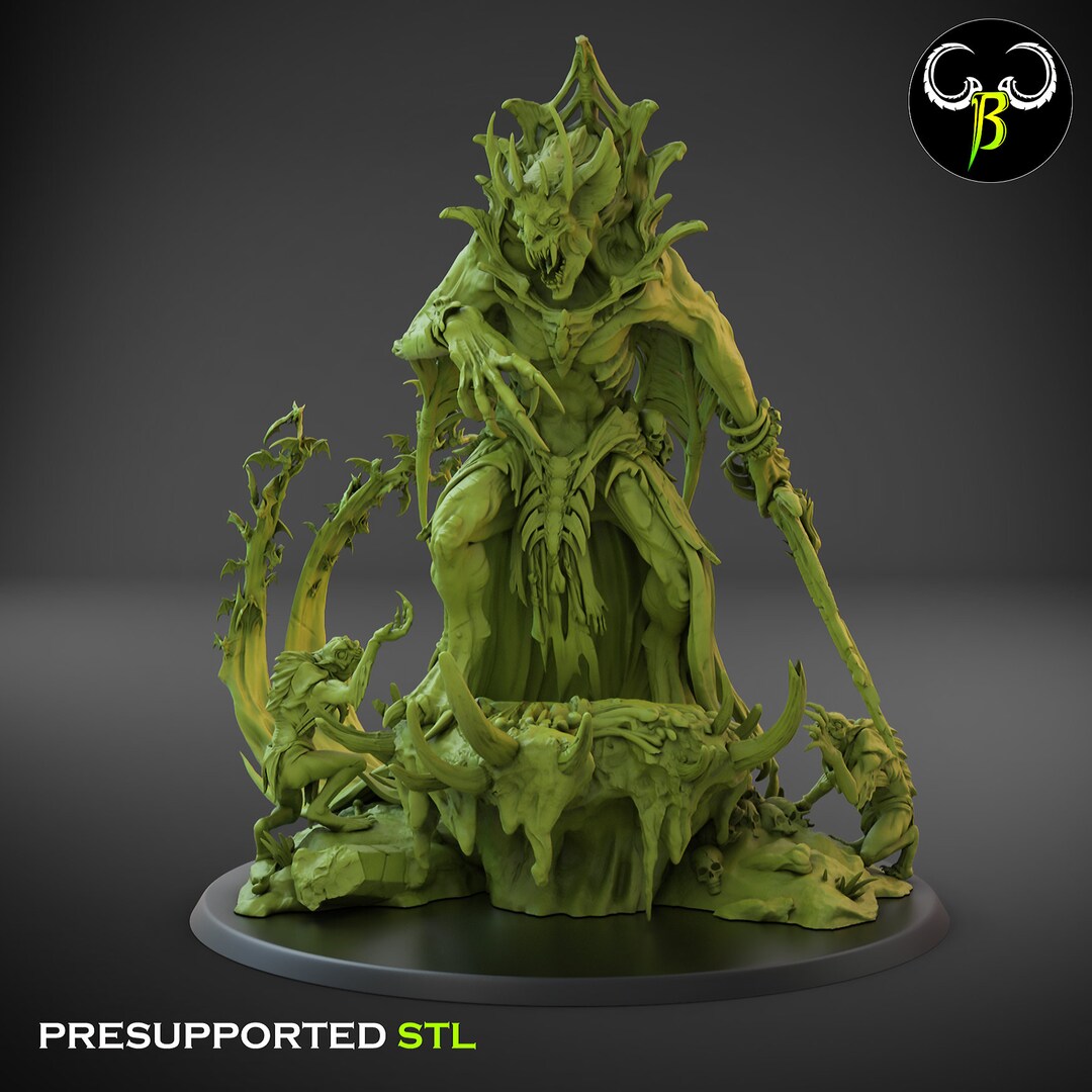 Gorious Overlord by Clay Beast Creations | Tabletop RPG Miniature Figures - Etsy