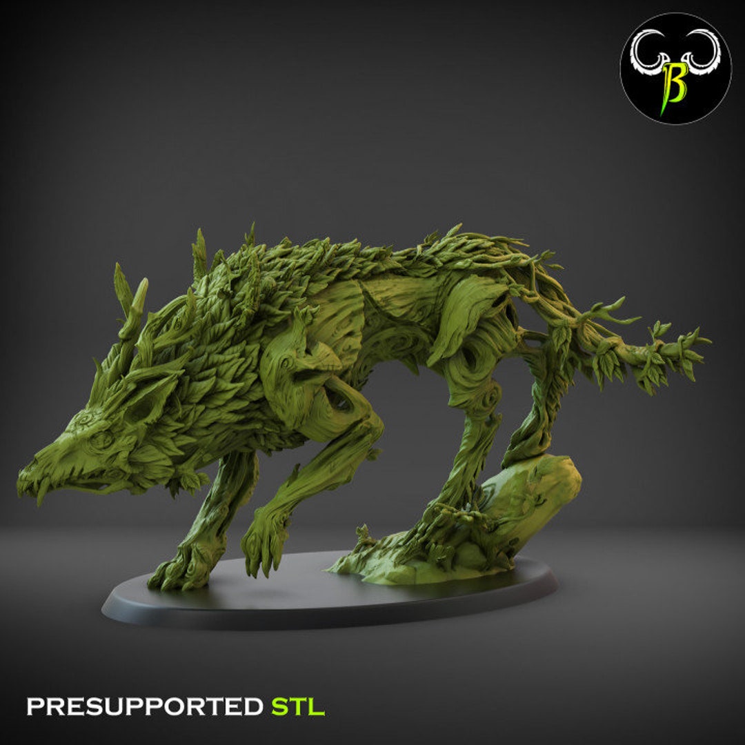 Sacred Predator by Clay Beast Creations | Tabletop RPG Miniature ...
