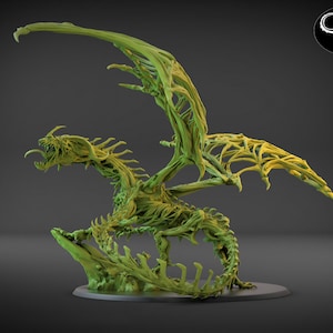 Blood Drake by Clay Beast Creations | Tabletop RPG Miniature Figures - Etsy