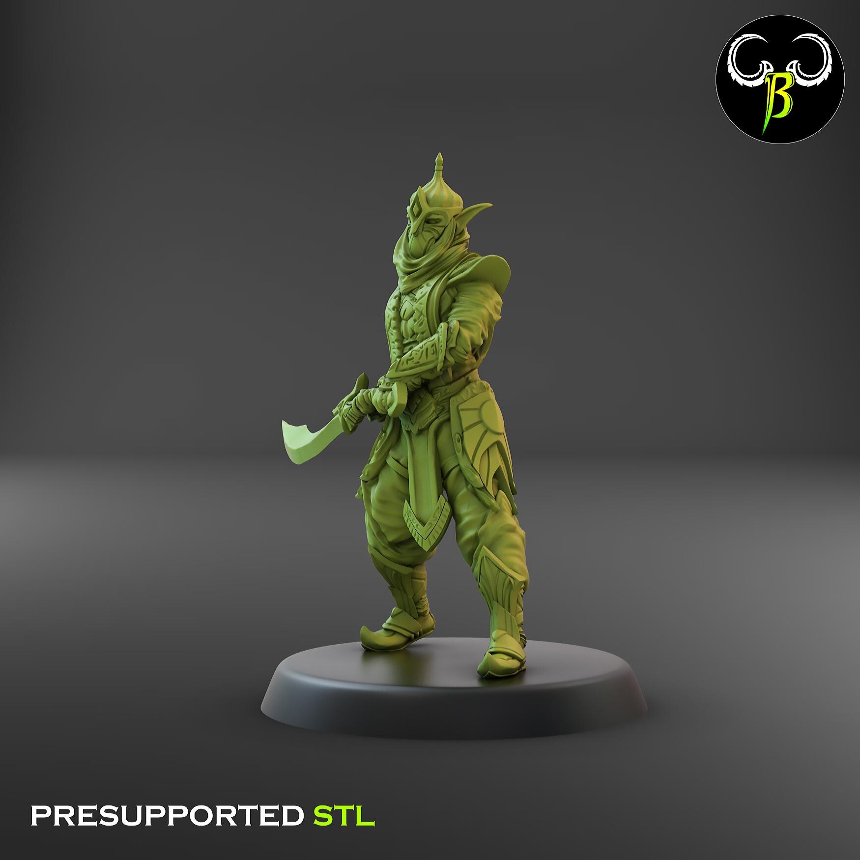 Dune Guards Sword Squad by Clay Beast Creations | Tabletop RPG ...