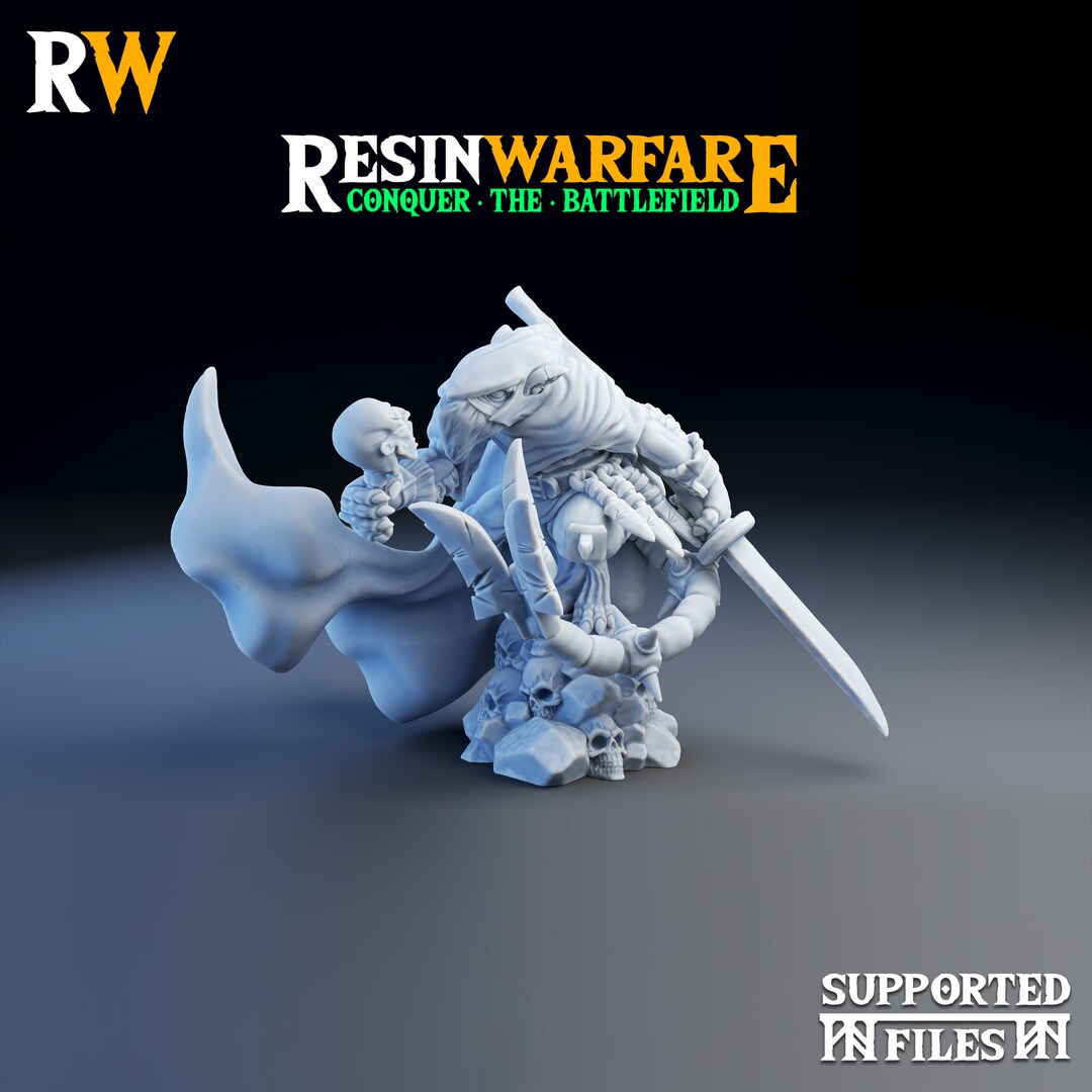 Deathblade Stalker by Resinwarfare | Tabletop RPG Miniature Figures - Etsy