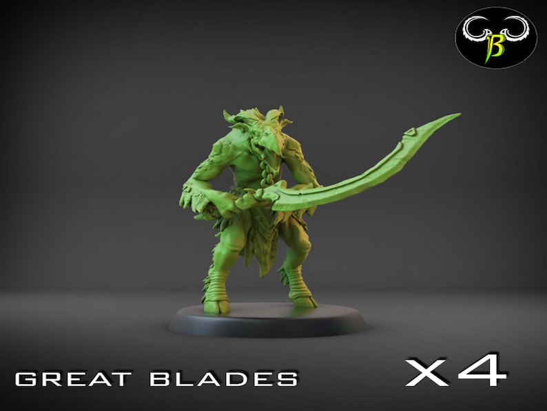 Avian Warriors by Clay Beast Creations | Tabletop RPG Miniature Figures ...