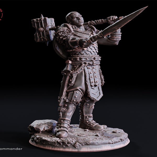 Goliath Barbarian Miniature - Etsy