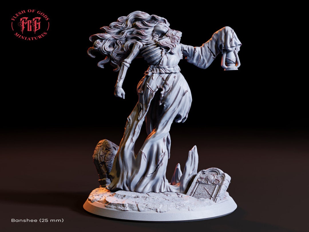 Banshee by Flesh of Gods | D&D | Pathfinder - Etsy