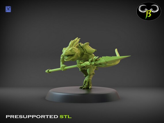 Toys & Games Miniature Toys Proxies for War Nova Raptors by Clay Beast ...