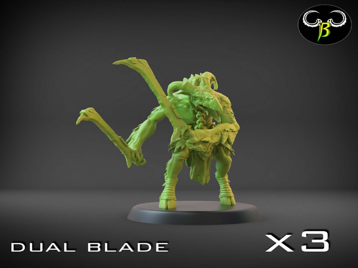 Avian Warriors by Clay Beast Creations | Tabletop RPG Miniature Figures ...