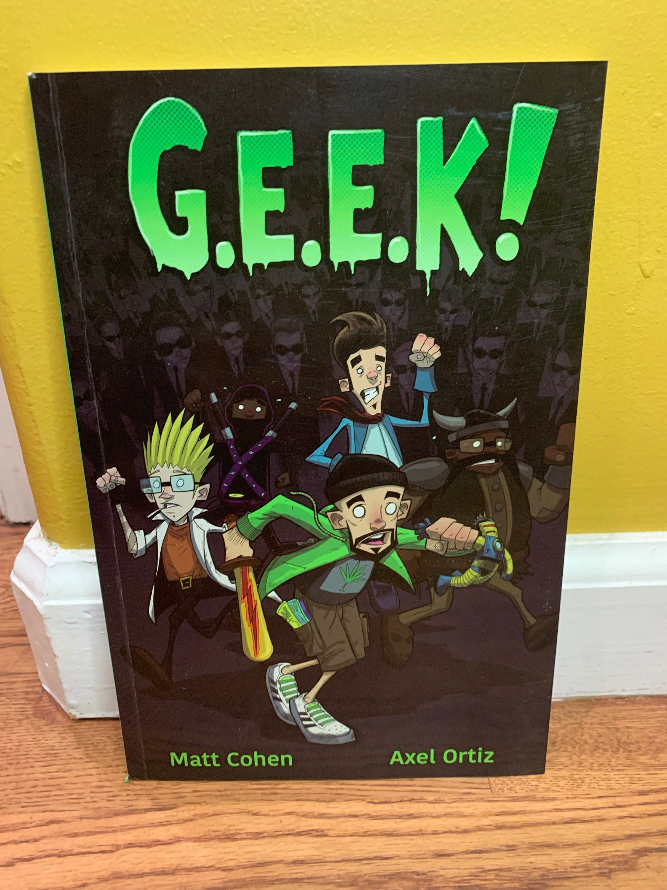 G.E.E.K graphic Novel Written by Matt Cohen Art by Axel | Etsy