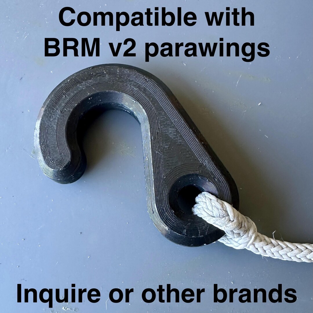 Hook for BRM and Ozone Parawing Harness - Optional Runner and Line - Etsy