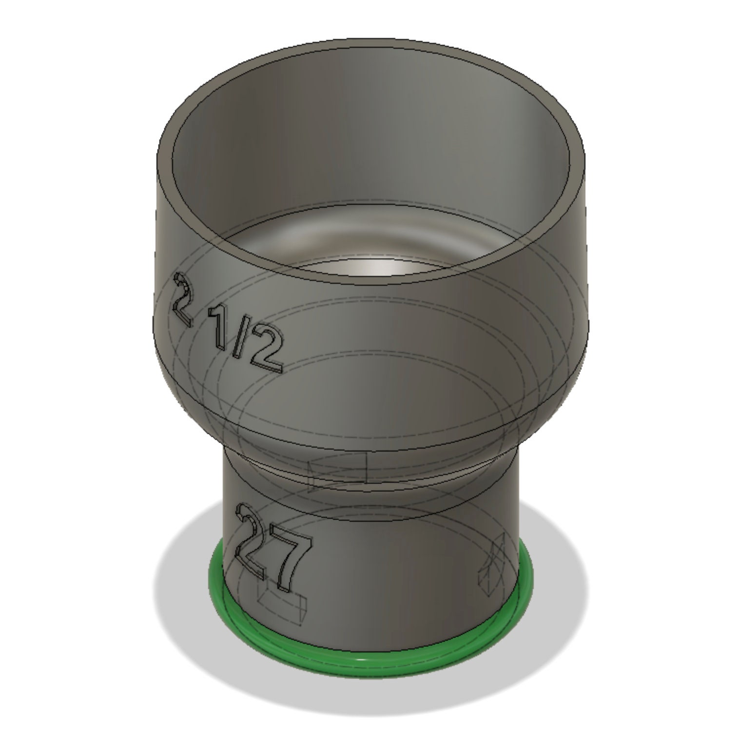 Adapter Festool 27mm Vacuum Hose to 2 1/2 Port - Etsy