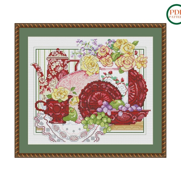 Cross Stitch Jewelry - Etsy