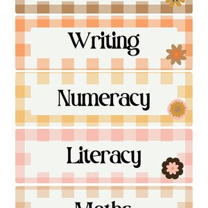 Wildflower Classroom Editable Visual Timetable Daily Schedule ...