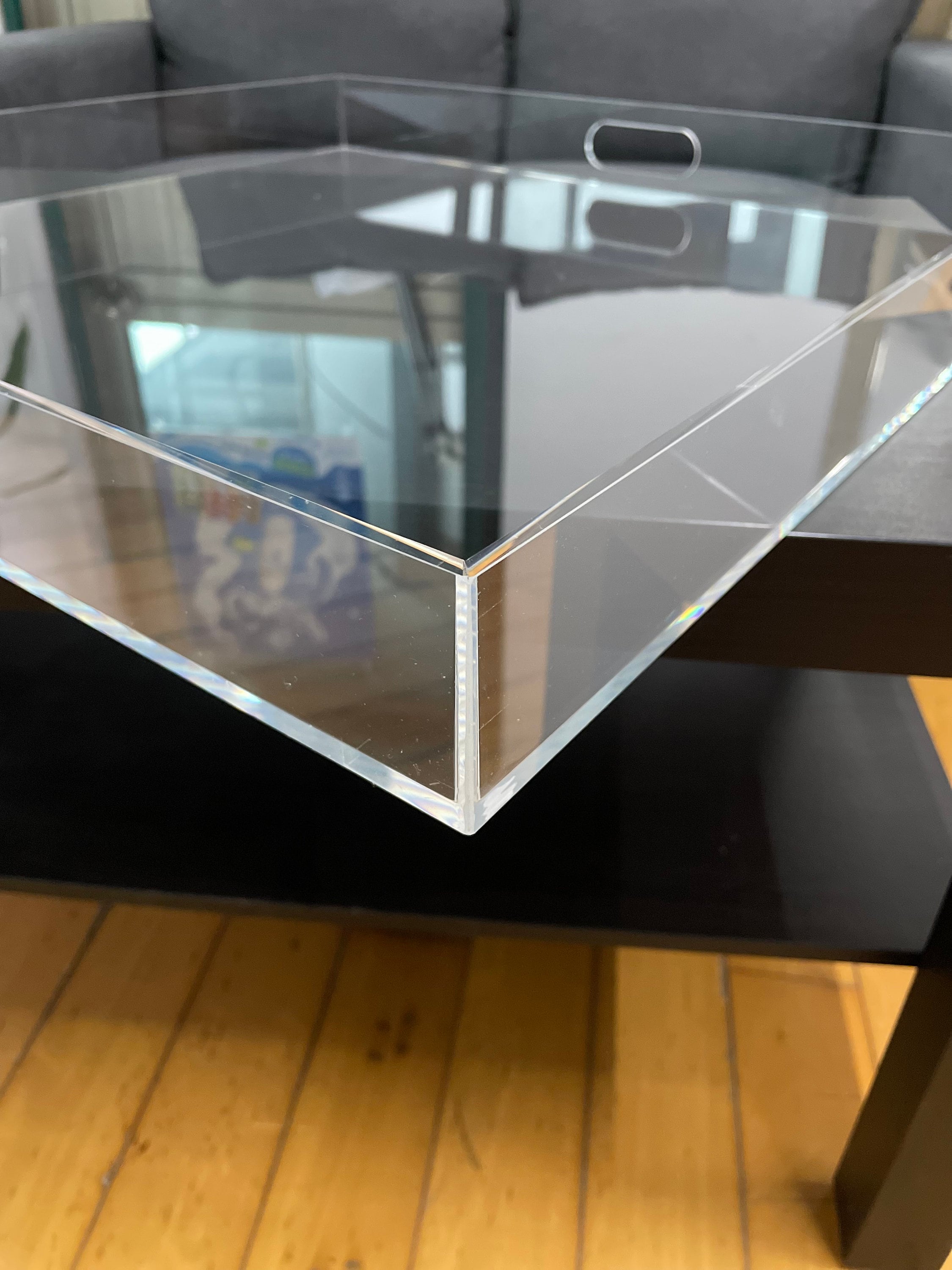 Personalized Oversized Ottoman Tray |custom Serving Tray | Large ...