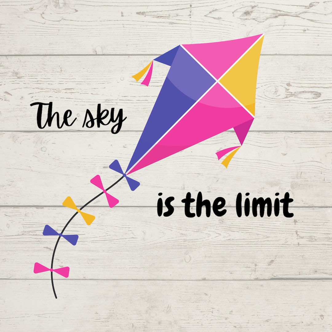Kite Svg, Inspirational Quotes Svg, Kite Svg, Clipart, Png, Cricut - Etsy