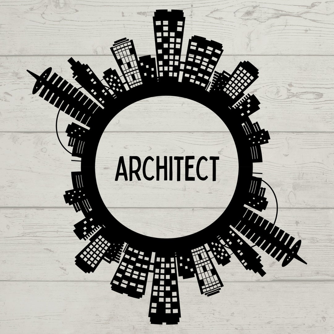 Architect SVG Bundle: Cityscape Cricut Cut File (PNG, JPG) - Etsy