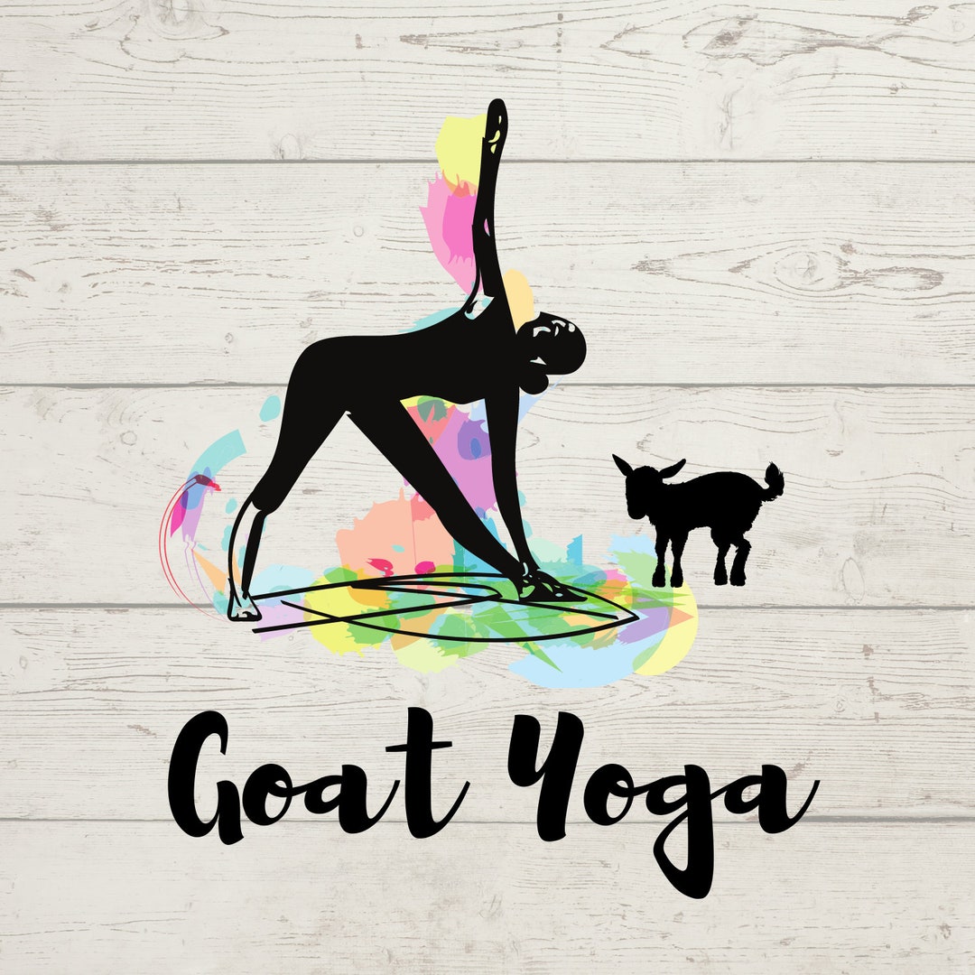 Goat Yoga Svg, Namaste SVG, Bundle, Png, Files, Meditation SVG, Yoga ...
