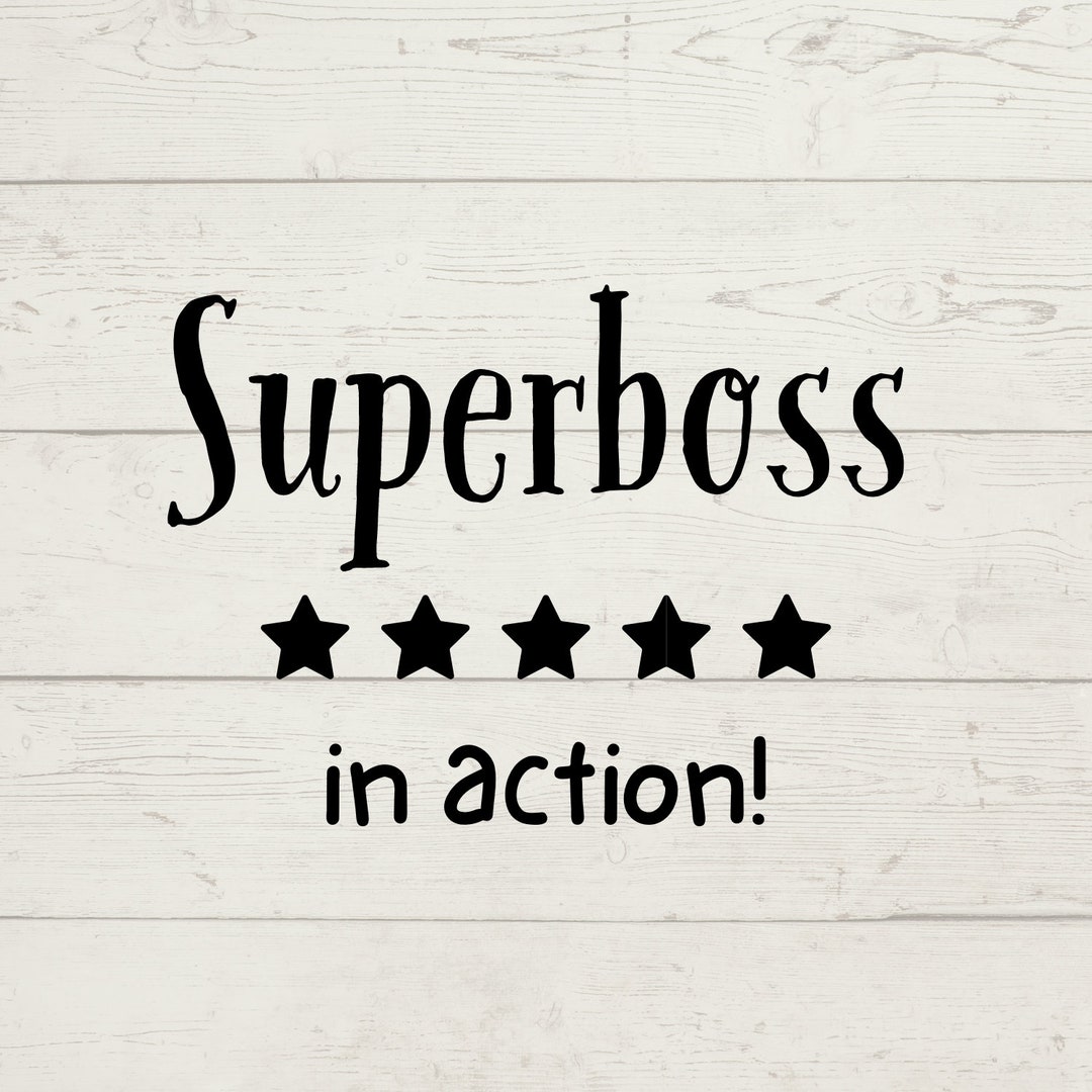 Best Boss Ever Svg, Boss Gift, Office Decor, Workplace Art, Manager ...