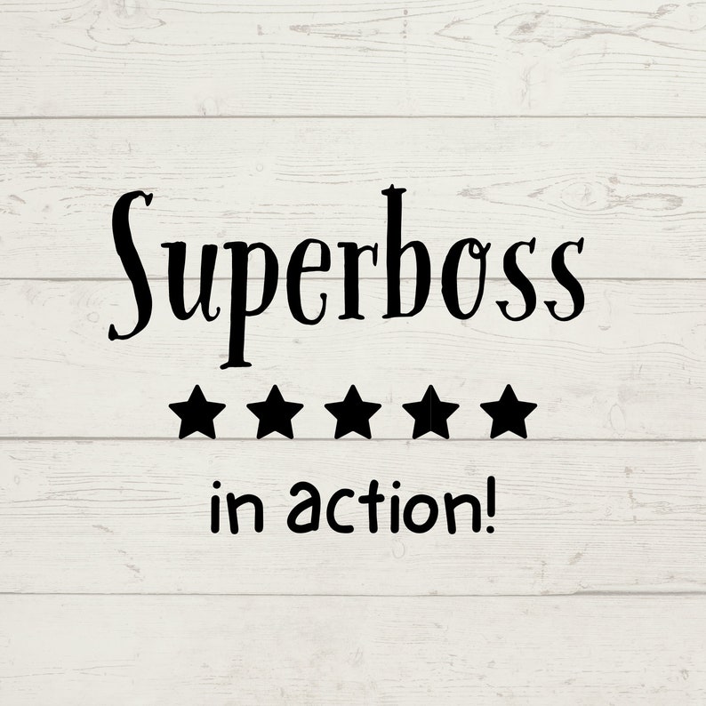 Best Boss Ever Svg Boss Gift Office Decor Workplace Art - Etsy
