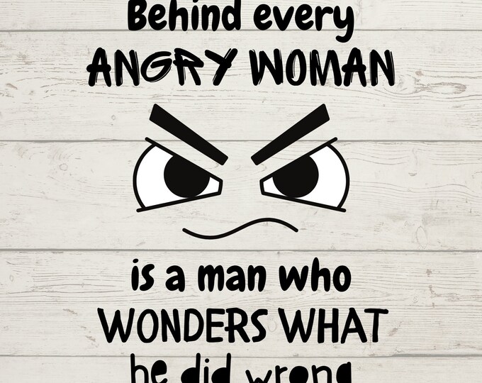 Angry Face Clipart, Angry Face SVG, Vector Angry Expression Cut File ...