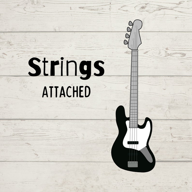 Bass Guitar Svg, Electric Guitar SVG, Guitar Bundle, Png, Jazz Cricut ...