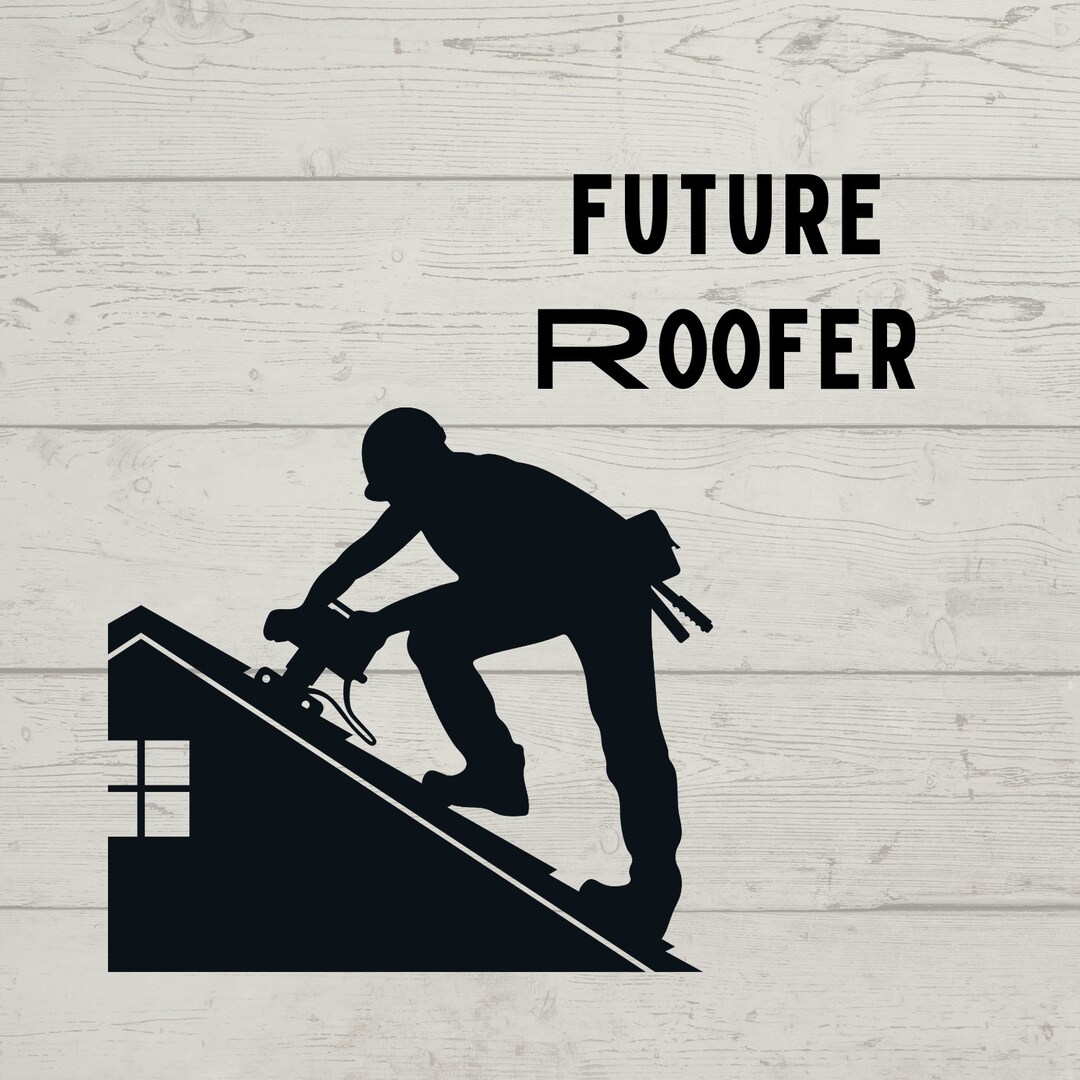 Roofer Svg, Roofing Clipart, Construction Svg, Roof Repair Svg, Builder ...