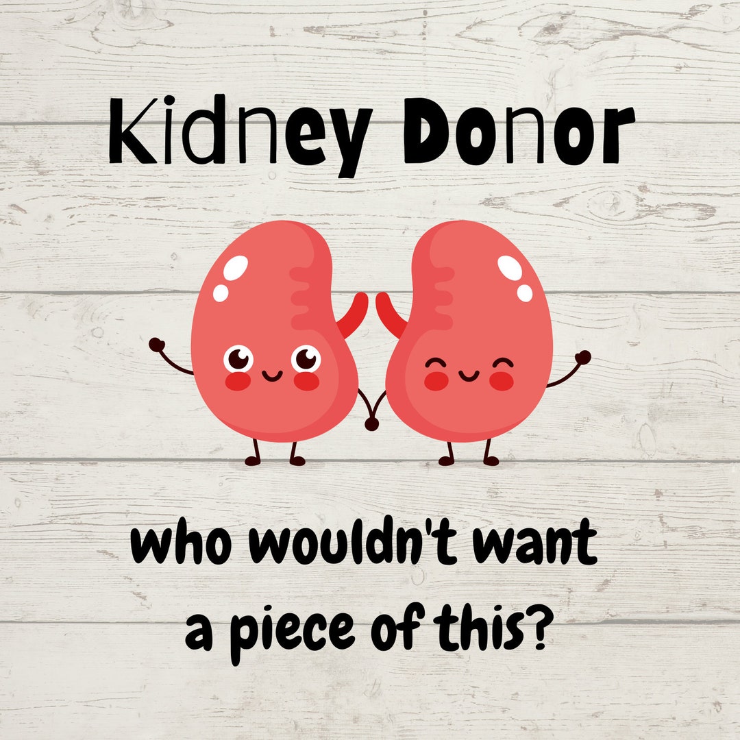 Kidney Donor, Kidney Recipient Svg, Kidney Donation Svg, Receive a ...