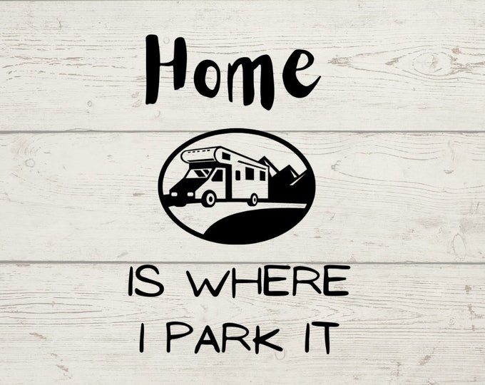 Motorhome SVG, Class C Motorhome Svg, Camping Car, Big Camper Van ...