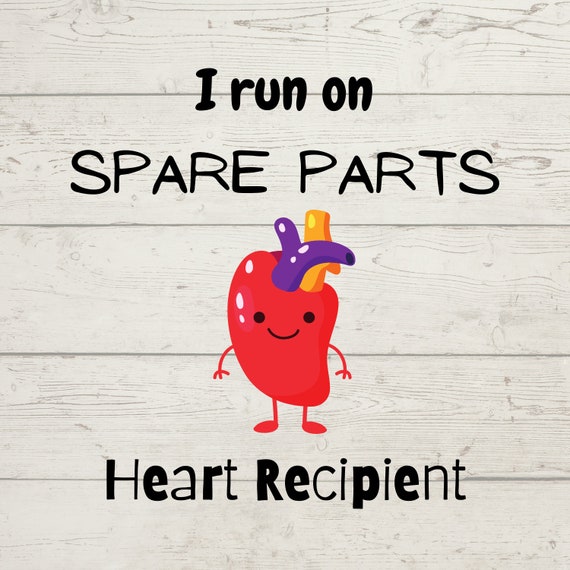 Heart Recipient Svg Heart Donation Svg Receive a Heart | Etsy