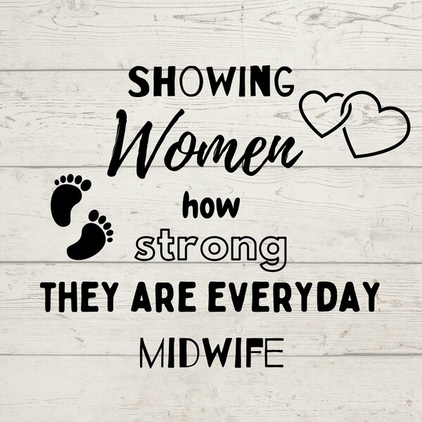 Midwife Silhouette - Etsy Canada