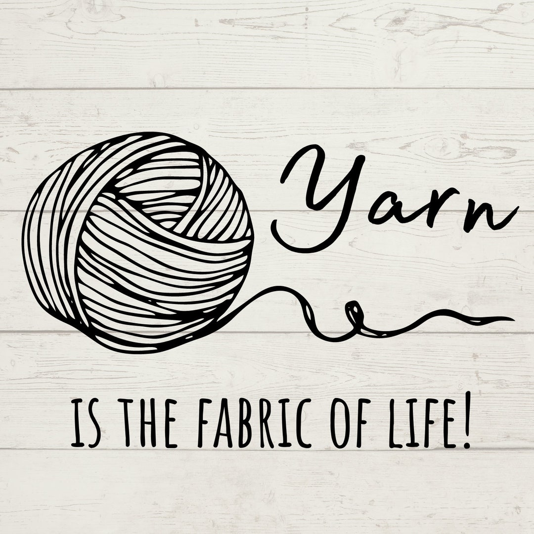 Yarn Svg, Knitting Svg, Crochet Svg, Yarn Clipart, Knitting Pattern Svg ...