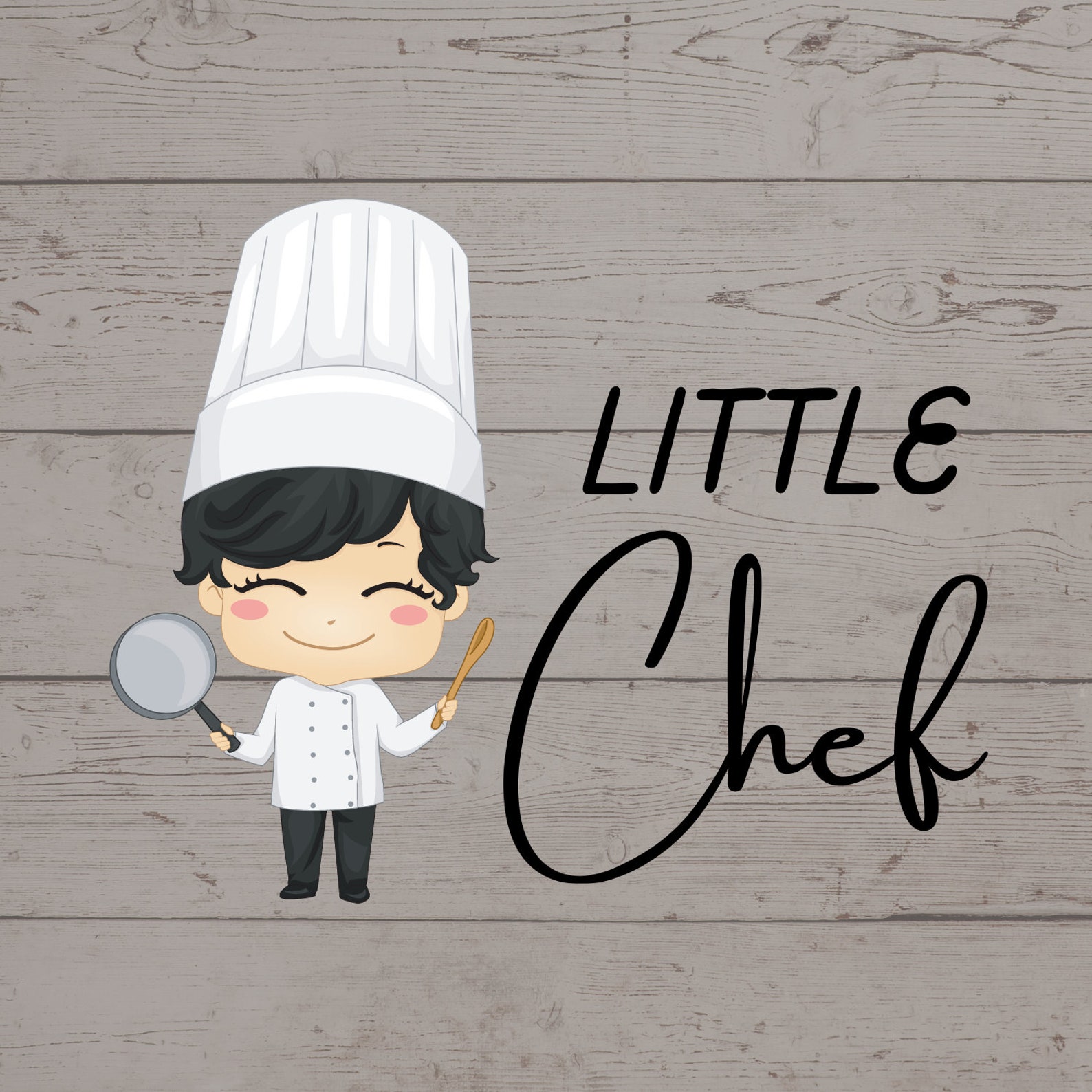 Little Chef SVG, Little Chef PNG, Little Chef Bundle, Little Chef ...