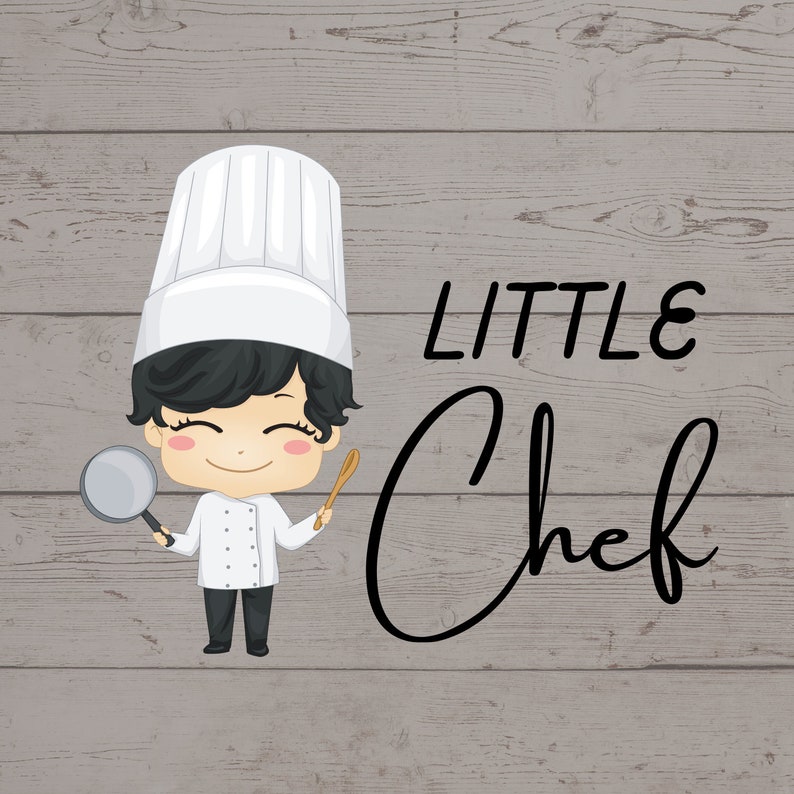 Little Chef SVG, Little Chef PNG, Little Chef Bundle, Little Chef ...