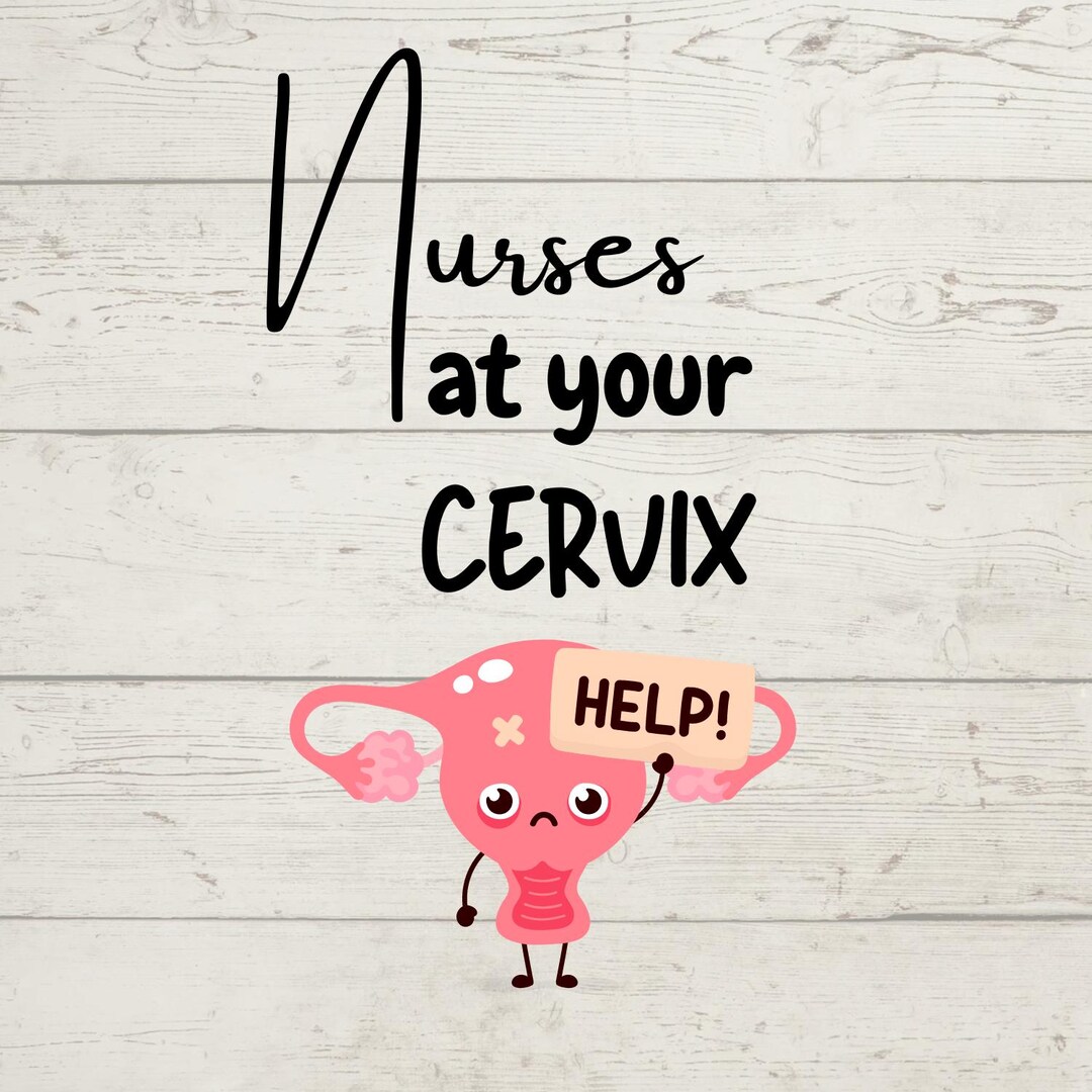 Grappige gynaecoloog SVG: cervix anatomie clipart (digitale download ...