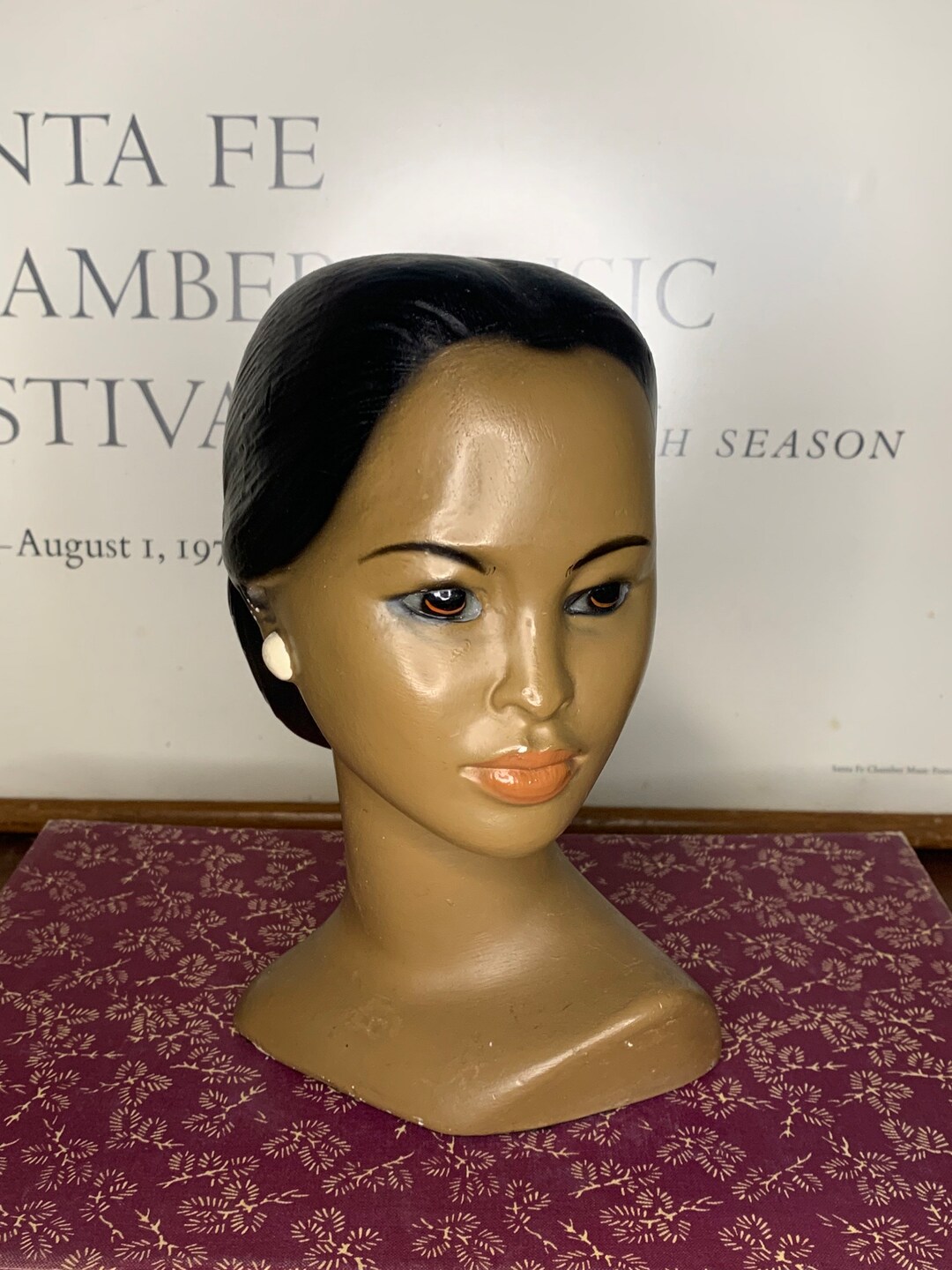 Vintage Marwal Polynesian Lady Bust - Etsy Vintage Marwal Polynesian Lady Bust - Etsy