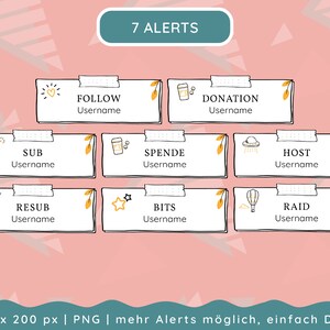 Twitch Overlay Package | German | WRITER | Author - Etsy