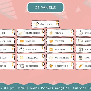 Twitch Overlay Package | German | WRITER | Author - Etsy