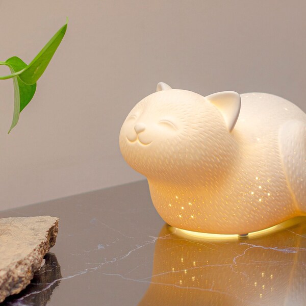 Cat Lamp - Etsy