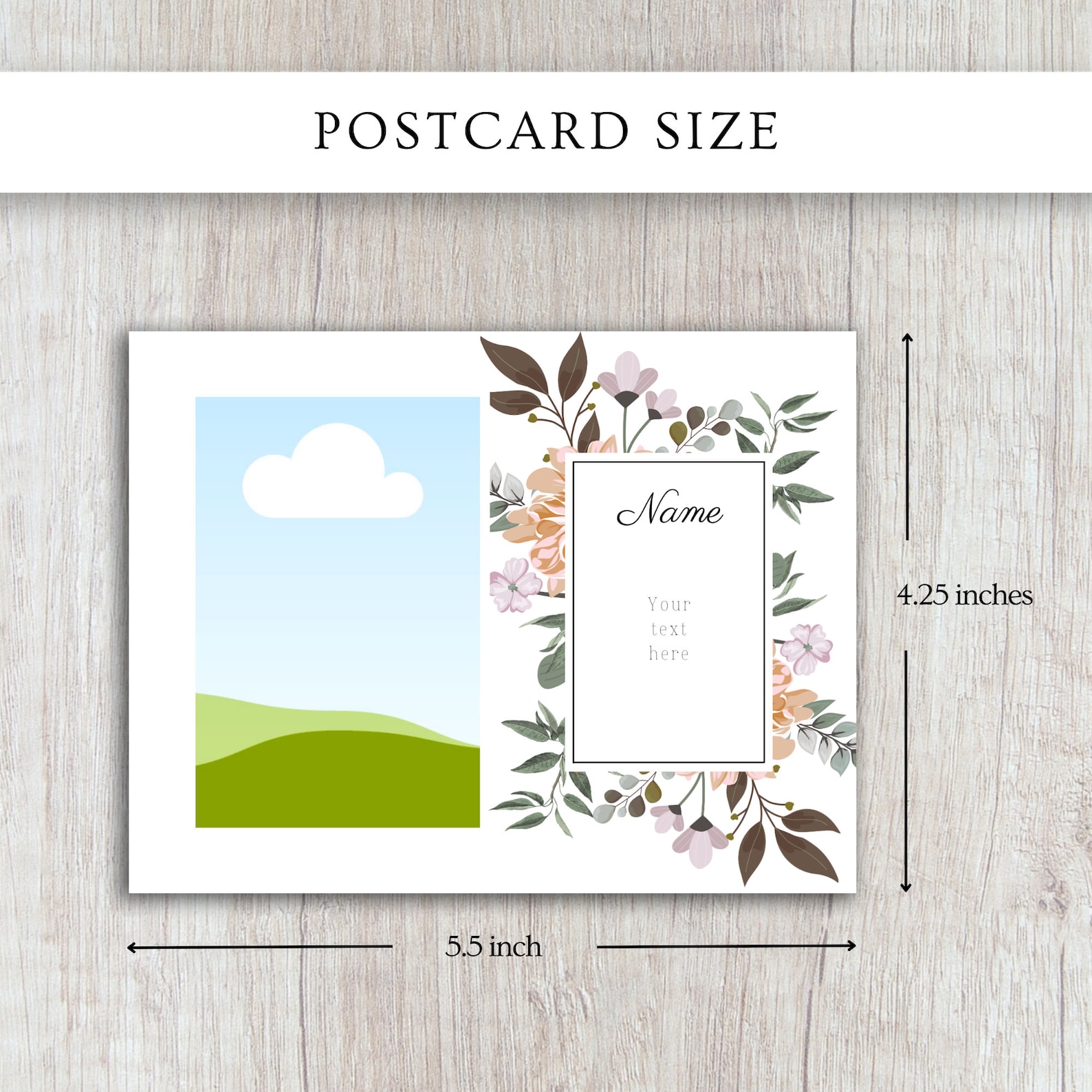 Custom Birthday Card Canva Template for Birthday Card Template Online ...