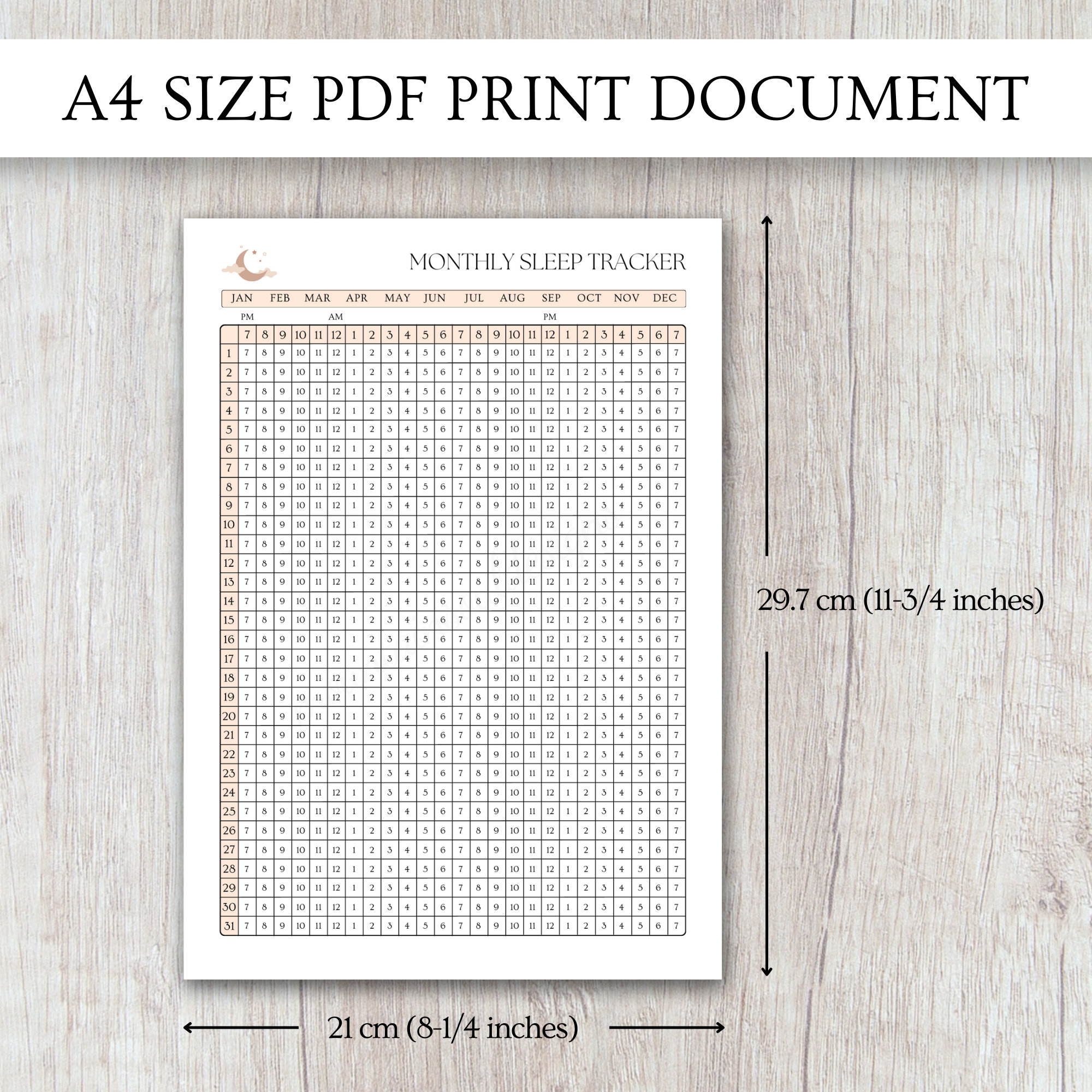 Sleep Tracker Night Shift Sleep Plan Night Sleep Journal Sleep Hygiene ...