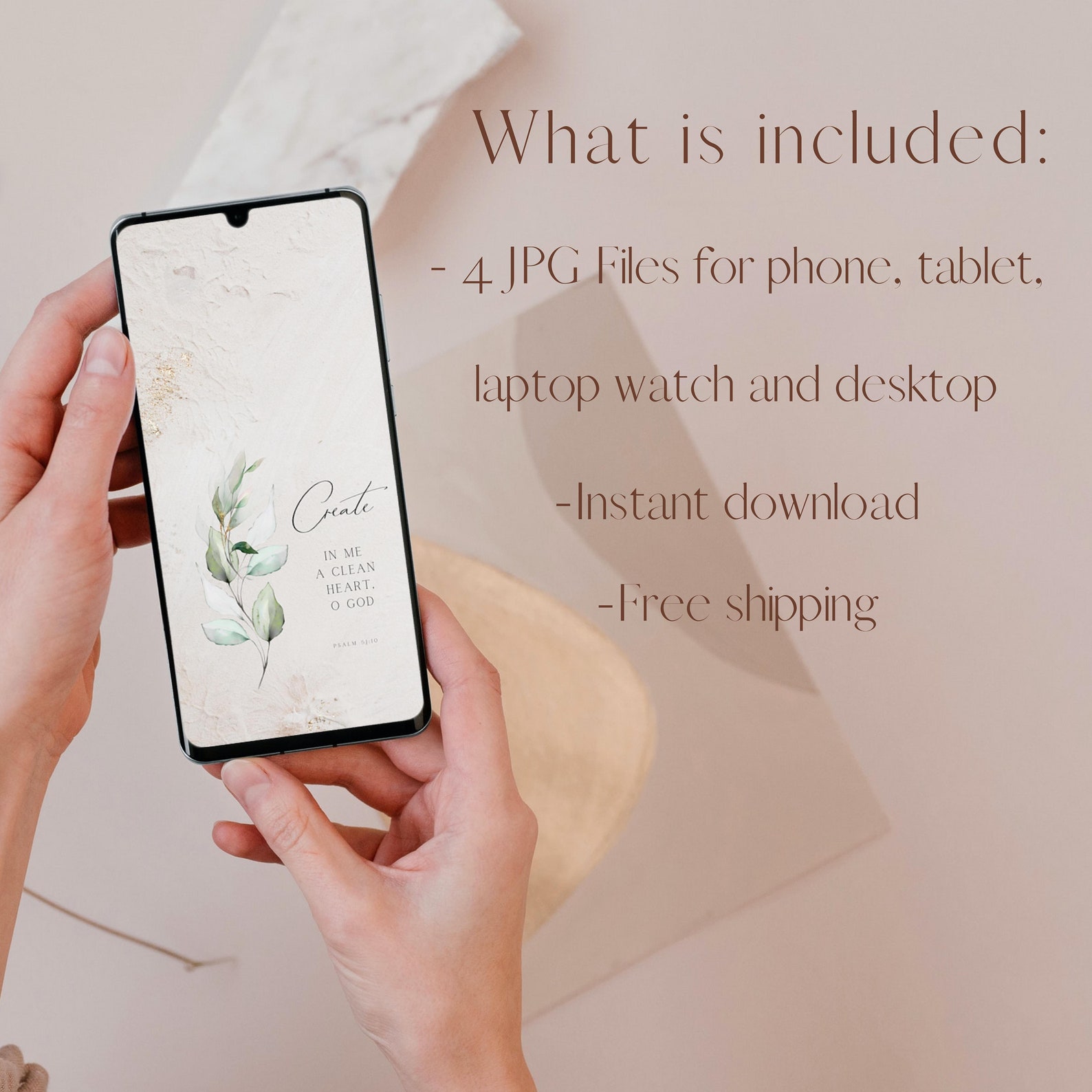 Bible Verse Wallpaper Smart Device Background for Phone, Watch, Tablet ...