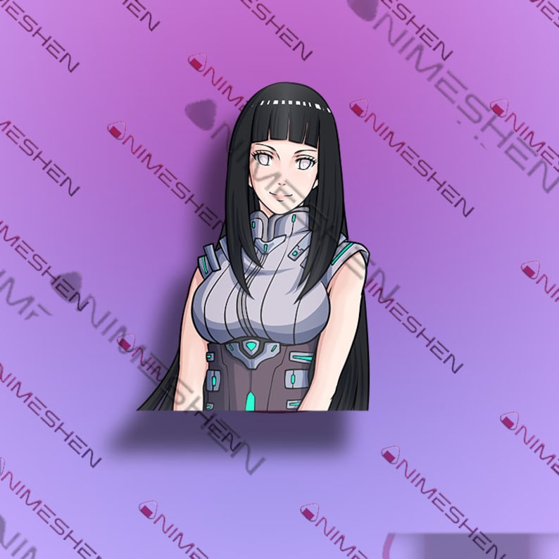Waifu Sticker Stickers Hyuga Sticker - Etsy