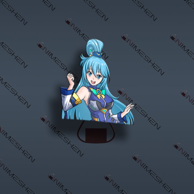 Useless Goddess - Beautiful Waifu- Anime Car Decal - Etsy