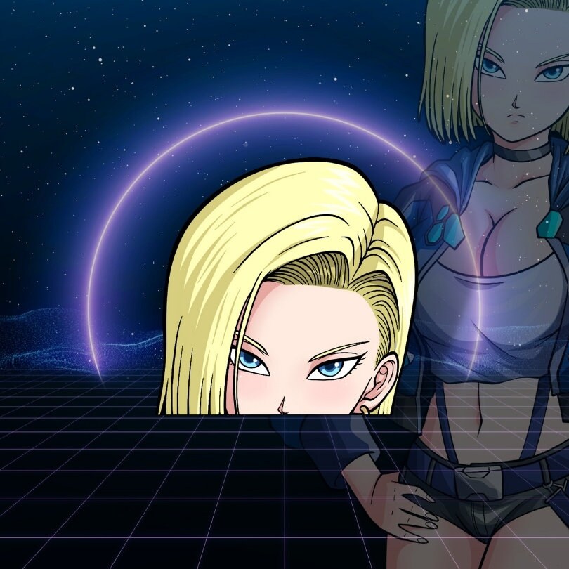 Sexy Waifu Stickers Cyber Punk Style , Sexy Anime Bunny Girl , Sexy ...