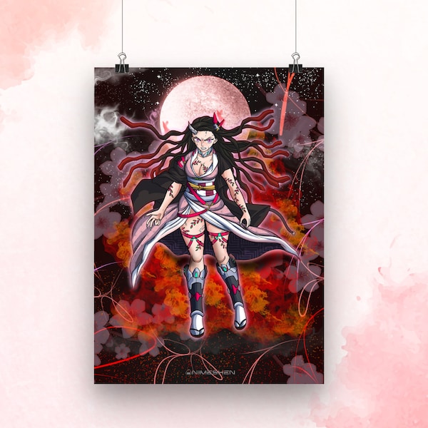 Daki Demon Slayer Poster - Etsy