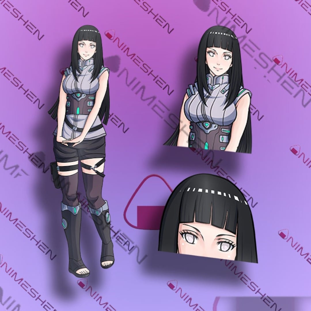 Waifu Sticker - Stickers - Hyuga Sticker - Etsy