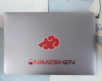 Akatsuki Cloud Car Decal | Etsy